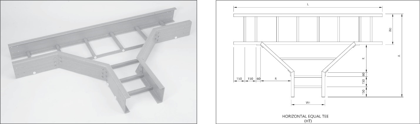 Fiberglass Reinforced Plastic (FRP) Cable Tray - Cable Management ...