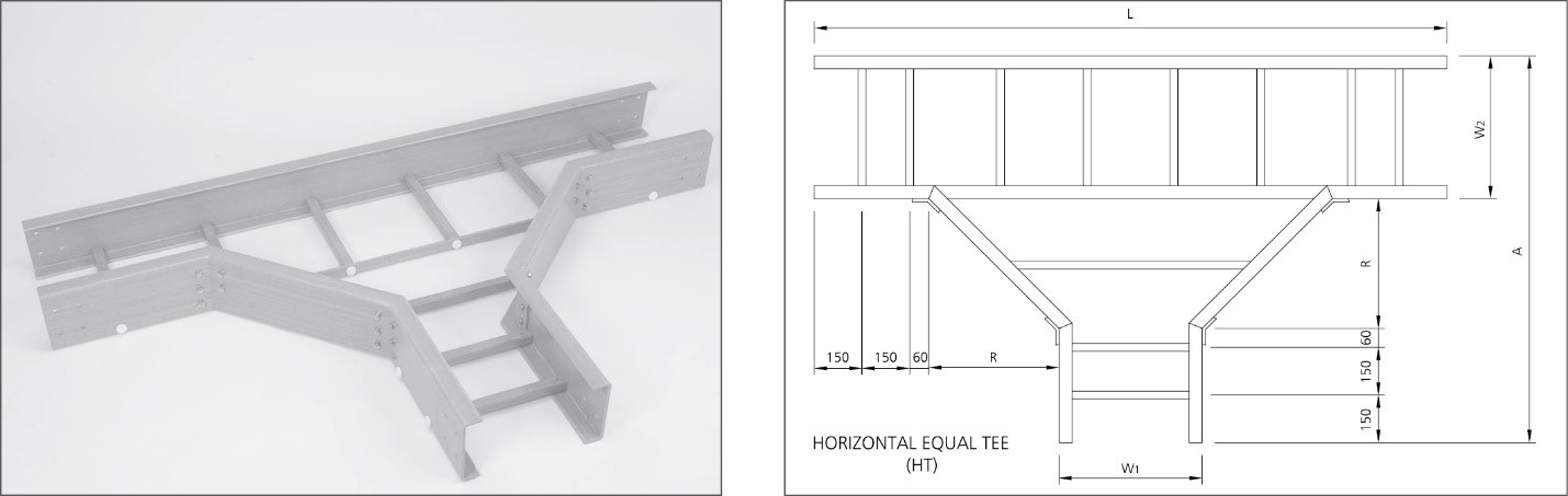Fiberglass Reinforced Plastic (FRP) Cable Tray - Cable Management ...